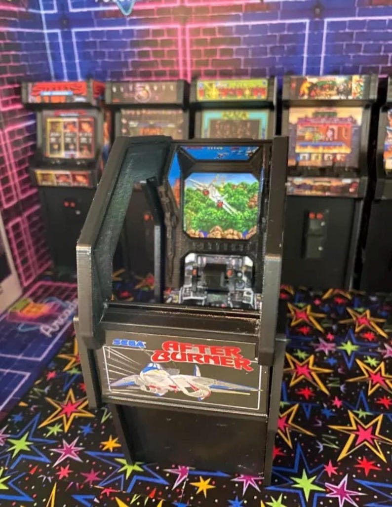 1/12 Scale Flight Arcade. - Etsy