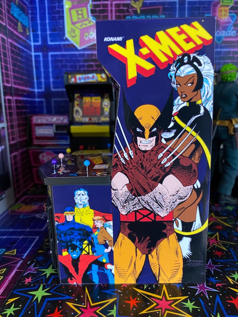 1/12 Scale 6 Player X-men Arcade. - Etsy