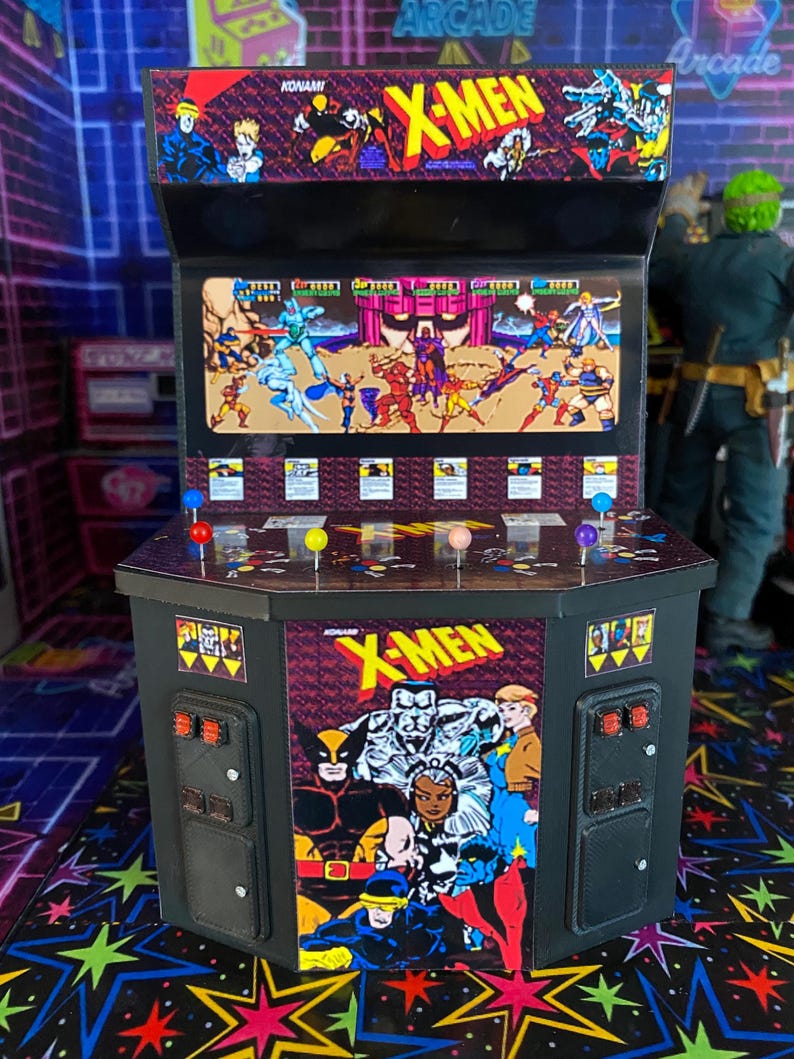 1/12 Scale 6 Player X-men Arcade. - Etsy