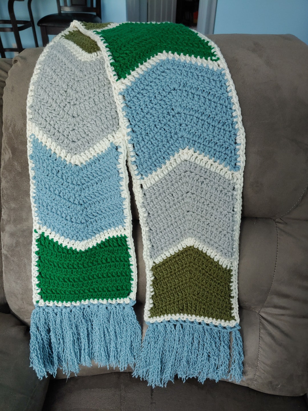 Crochet Scarf Fence Design - Etsy