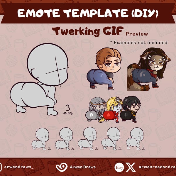 Animated Gif Template - Etsy