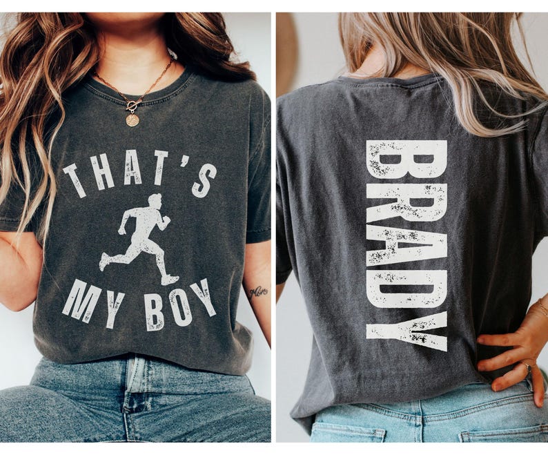 Custom Track Mom Comfort Colors Shirt: Personalized Track & Field Gift ...