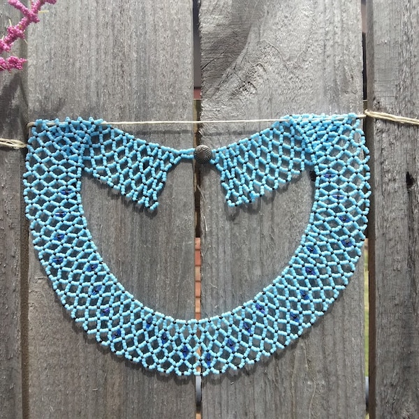 Netted Necklace - Etsy