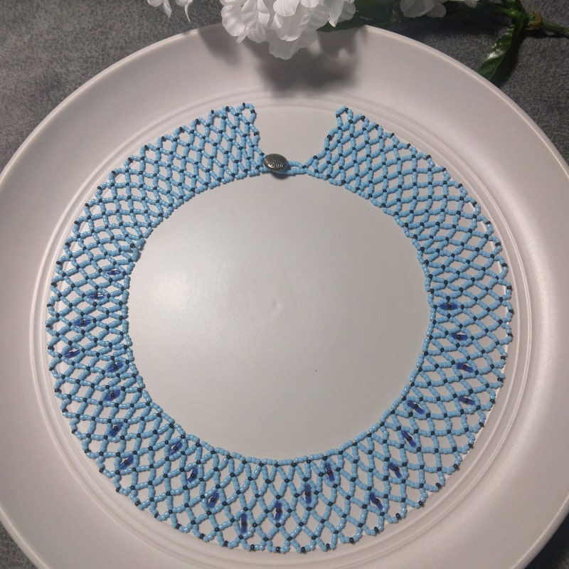 Netted Necklace - Etsy