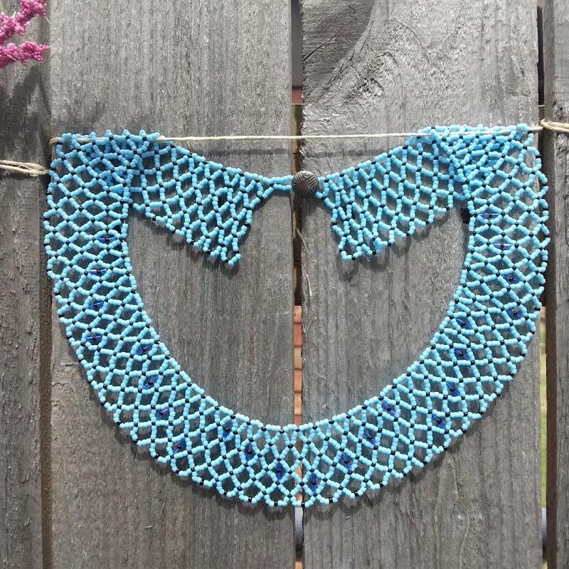 Netted Necklace - Etsy