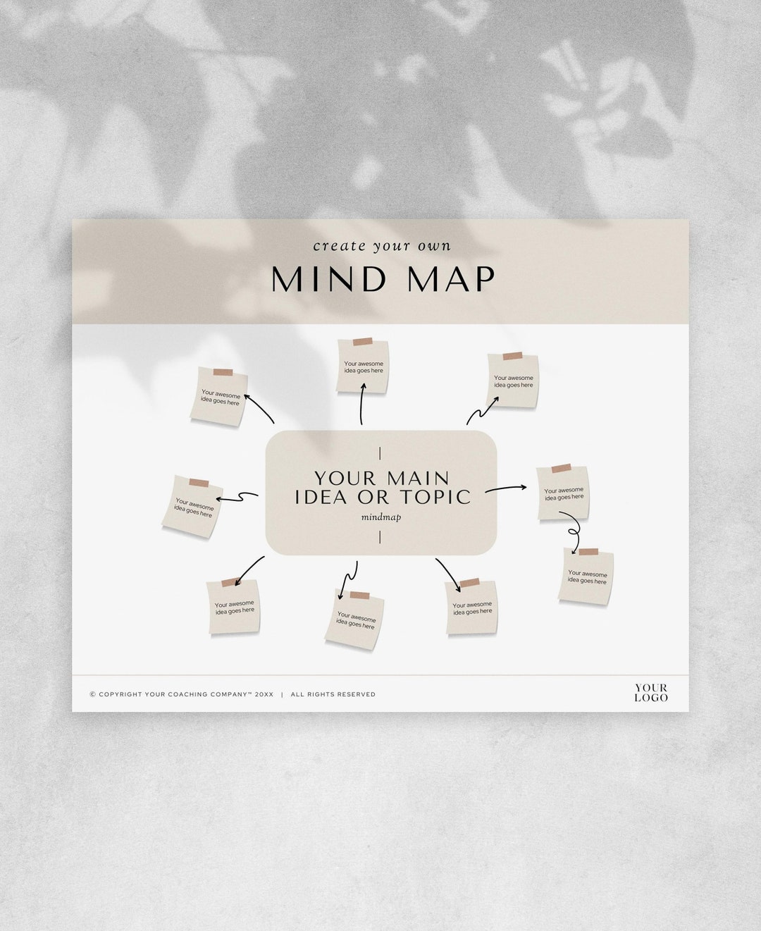 Mindmap Planner: Visualize, Organize, and Connect Ideas for Creative ...