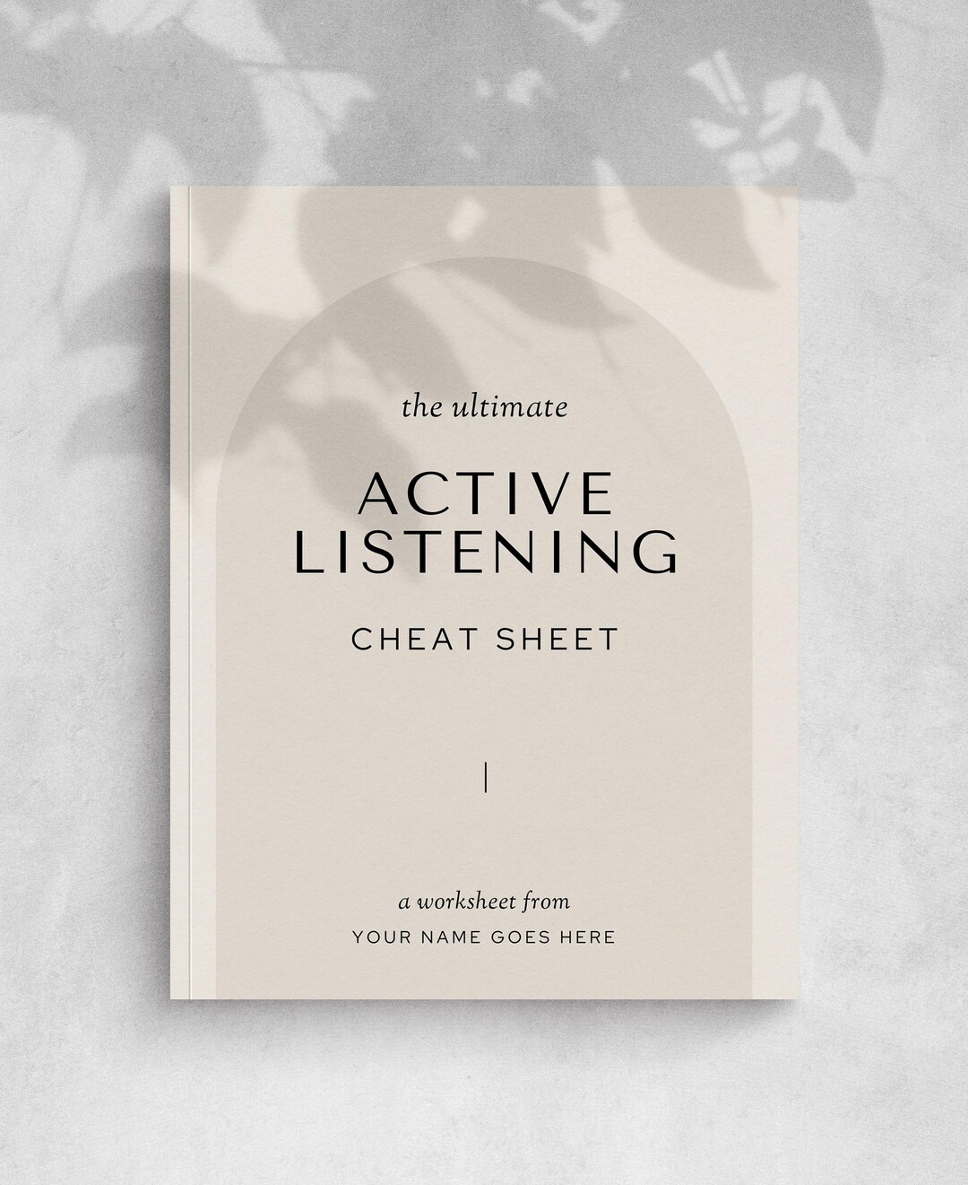 Listen Up: the Active Listening Workbook for Effective Communication - Etsy