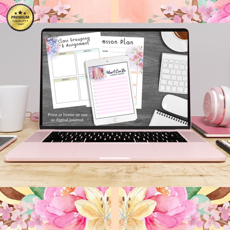 Teacher Binder Planner/ Printable Planner Planner Template - Etsy