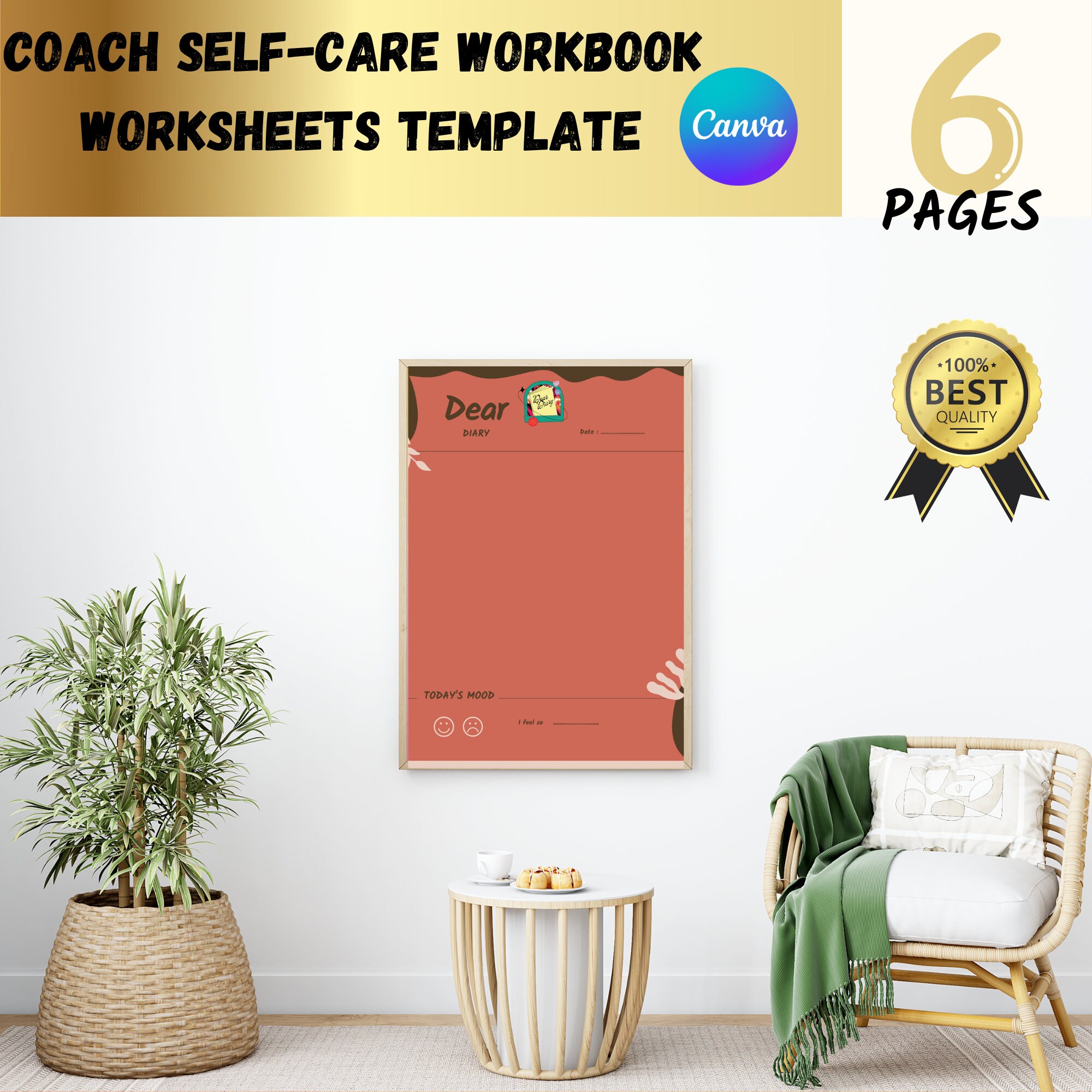 Self-care Workbook Worksheets Template, Self-care Workbook, Physical ...