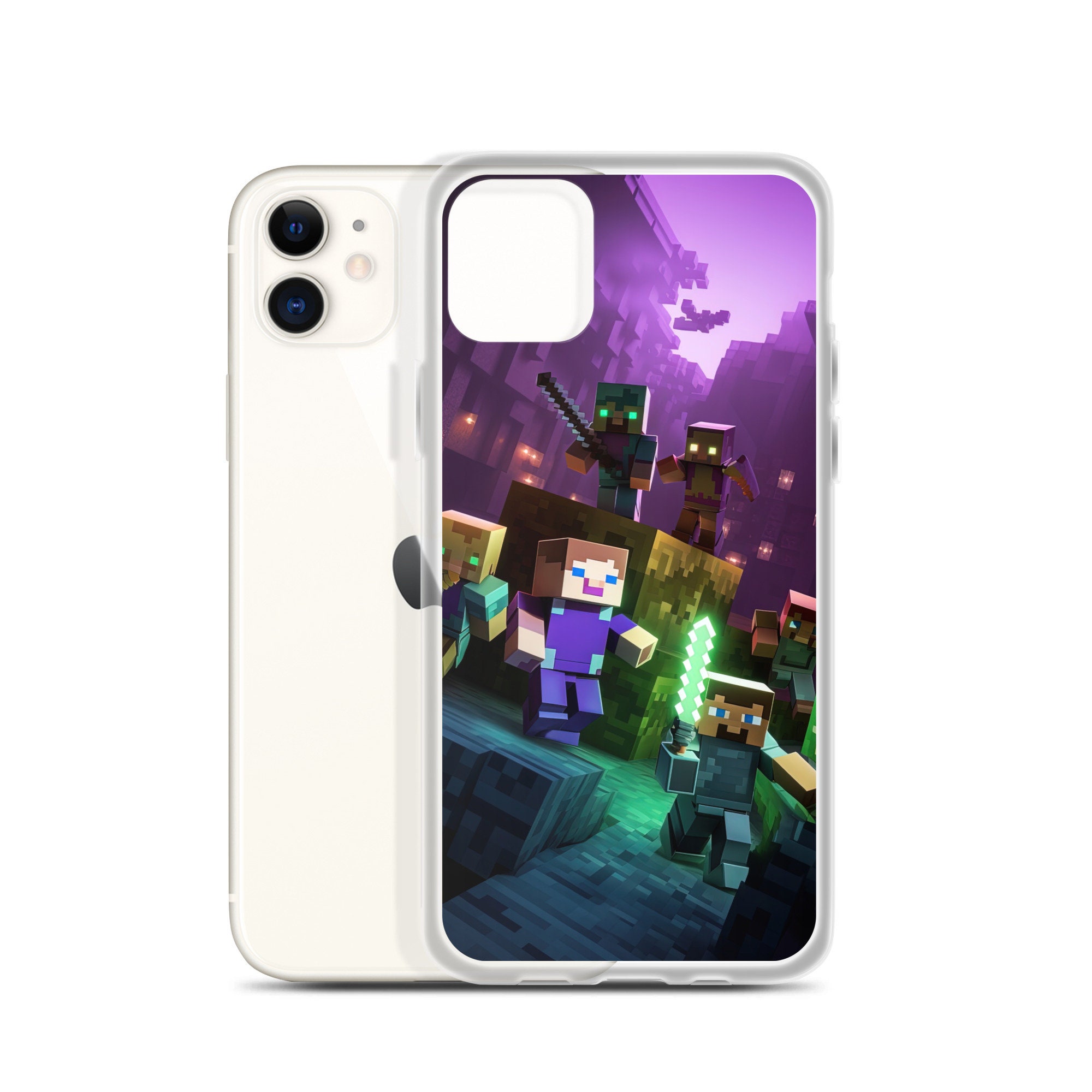 Minecrafter AI Pixel Art Birthday Gift Gamers Phone Case for - Etsy