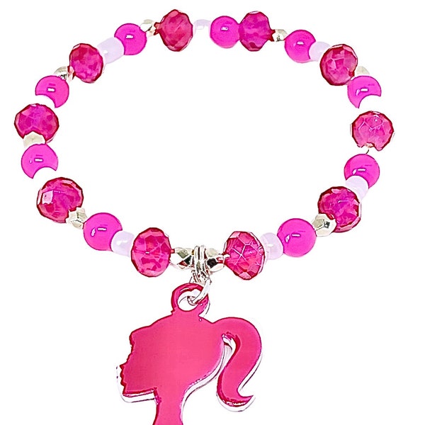 Barbie Charm Bracelet - Etsy