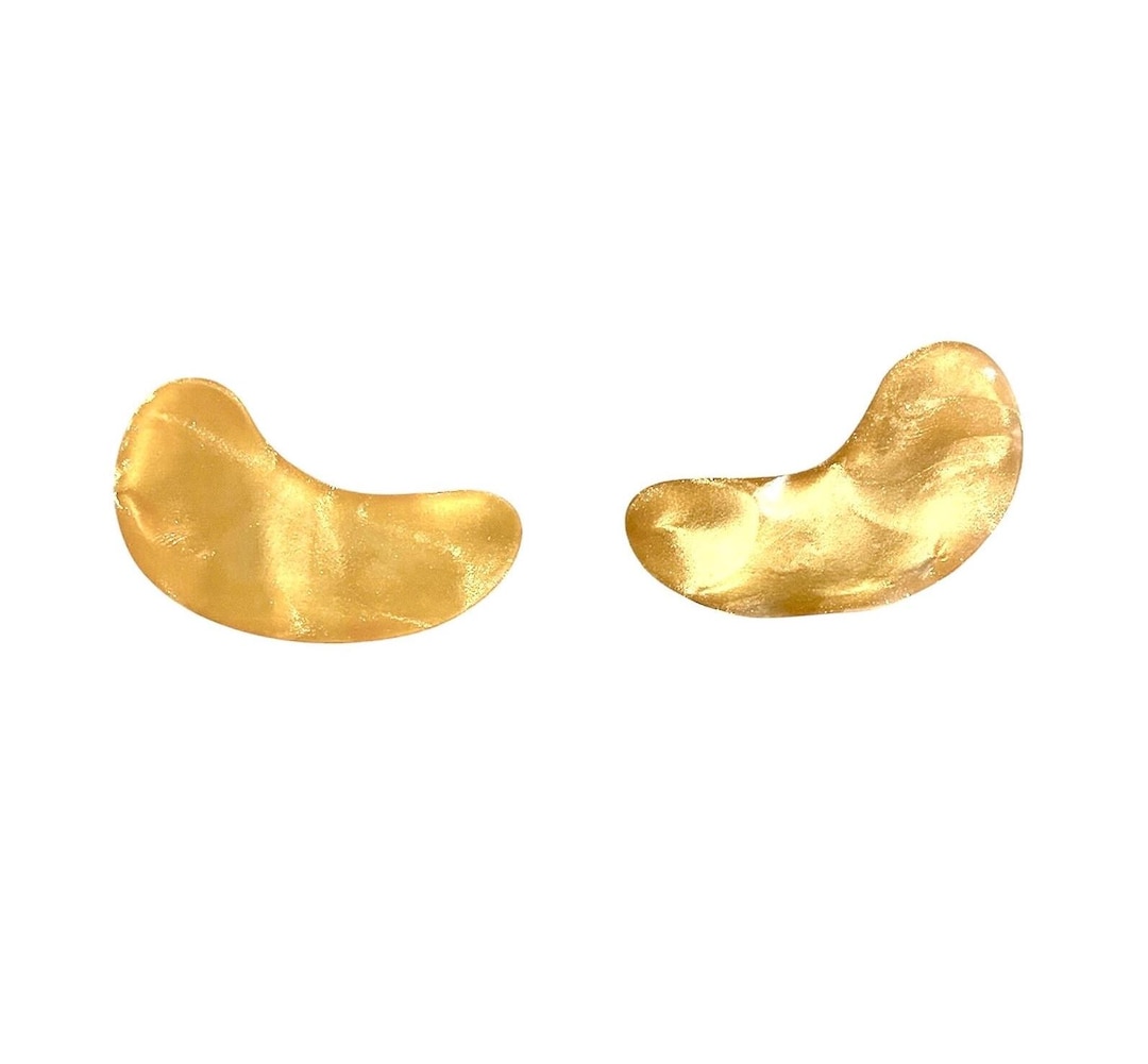 Under Eye Patches 24k Gold Plated Eye Mask W/ Collagen and Hyalauronic ...