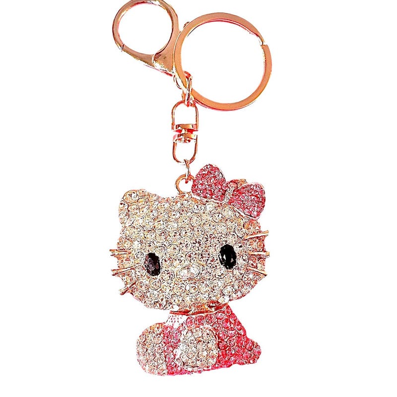 Hello Kittys Key Chain - Etsy