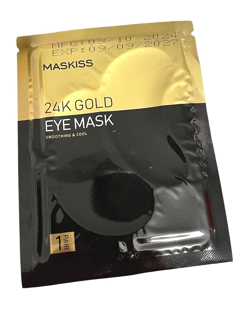 Under Eye Patches 24k Gold Plated Eye Mask W/ Collagen and Hyalauronic ...