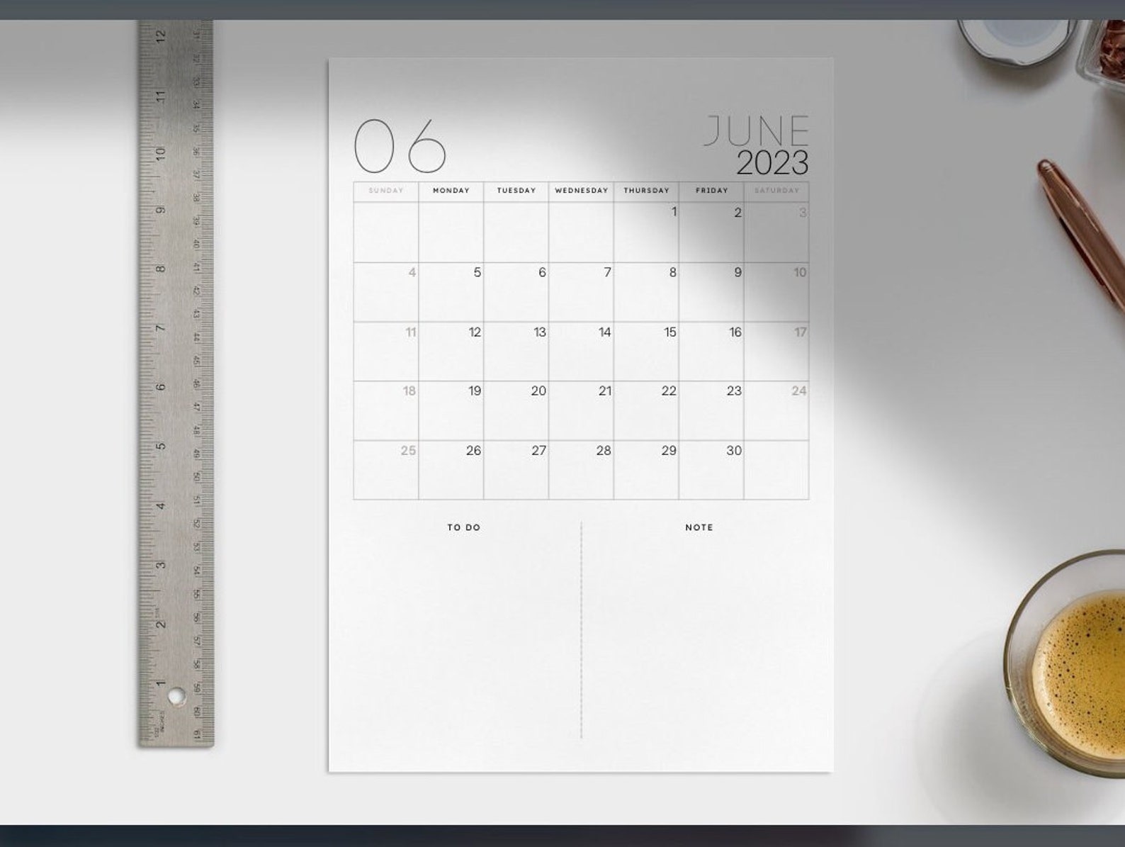 Printable Monthly Planner A4. Planner A4 Size for Printing - Etsy