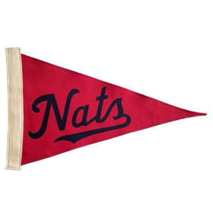 Nats Pennant | Handcrafted Vintage Style | Washington Nationals ...