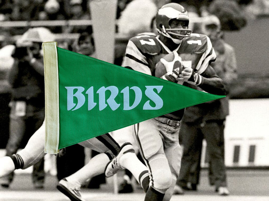 Birds Pennant | Handcrafted Vintage Style | Philadelphia Eagles ...