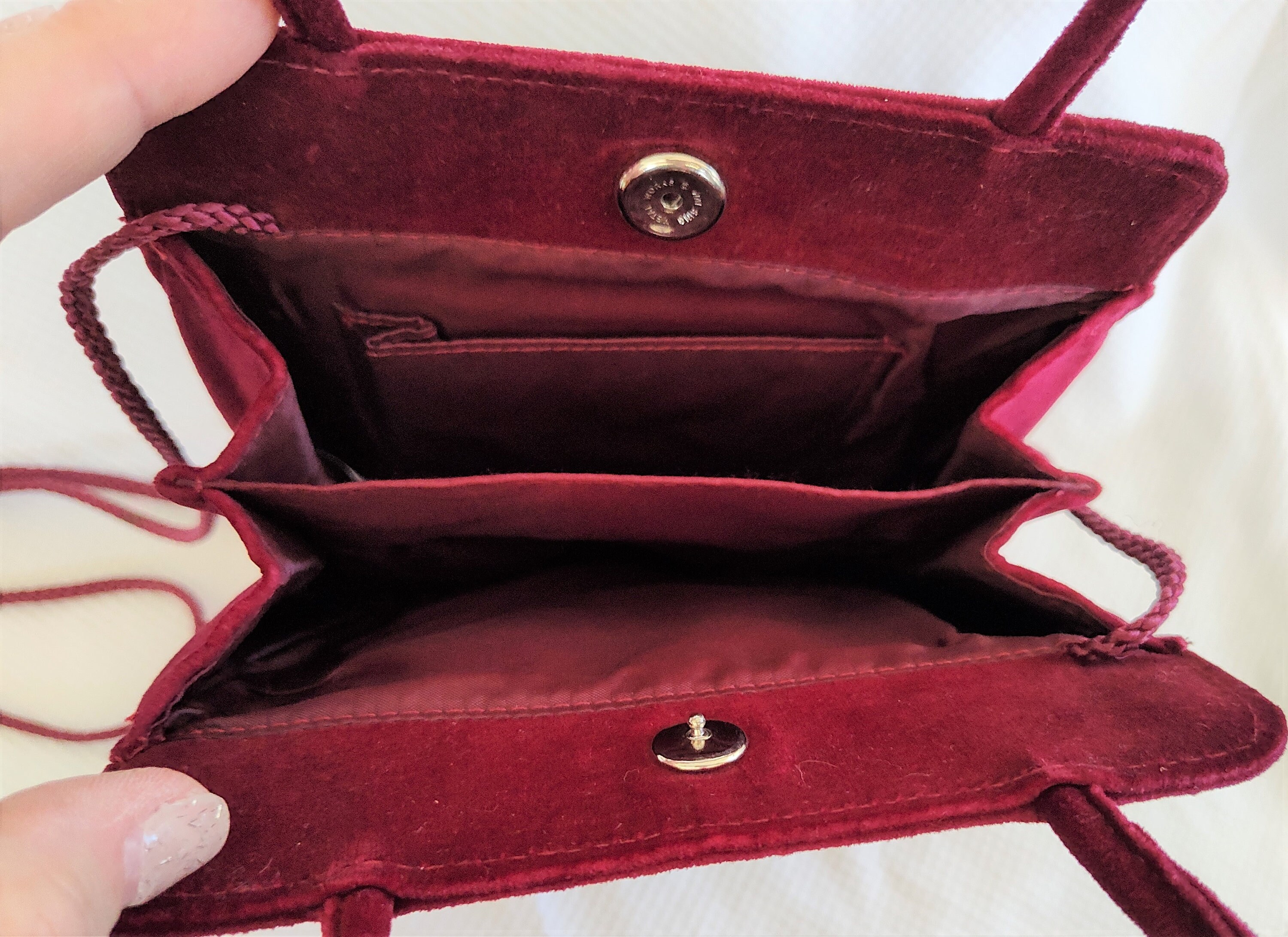 Two Velvet Purses - Etsy