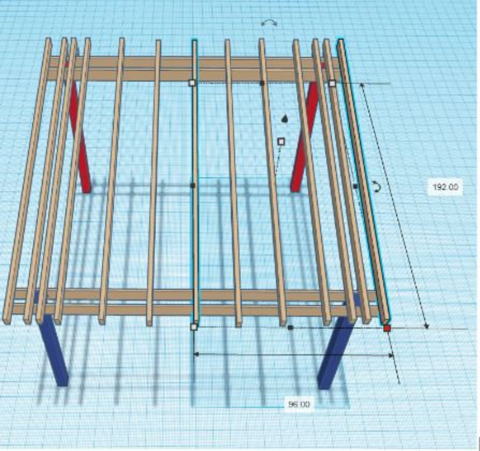 16x16 DIY Lean-to Pergola Plans to Build a Patio Cover (bonus Hardware ...
