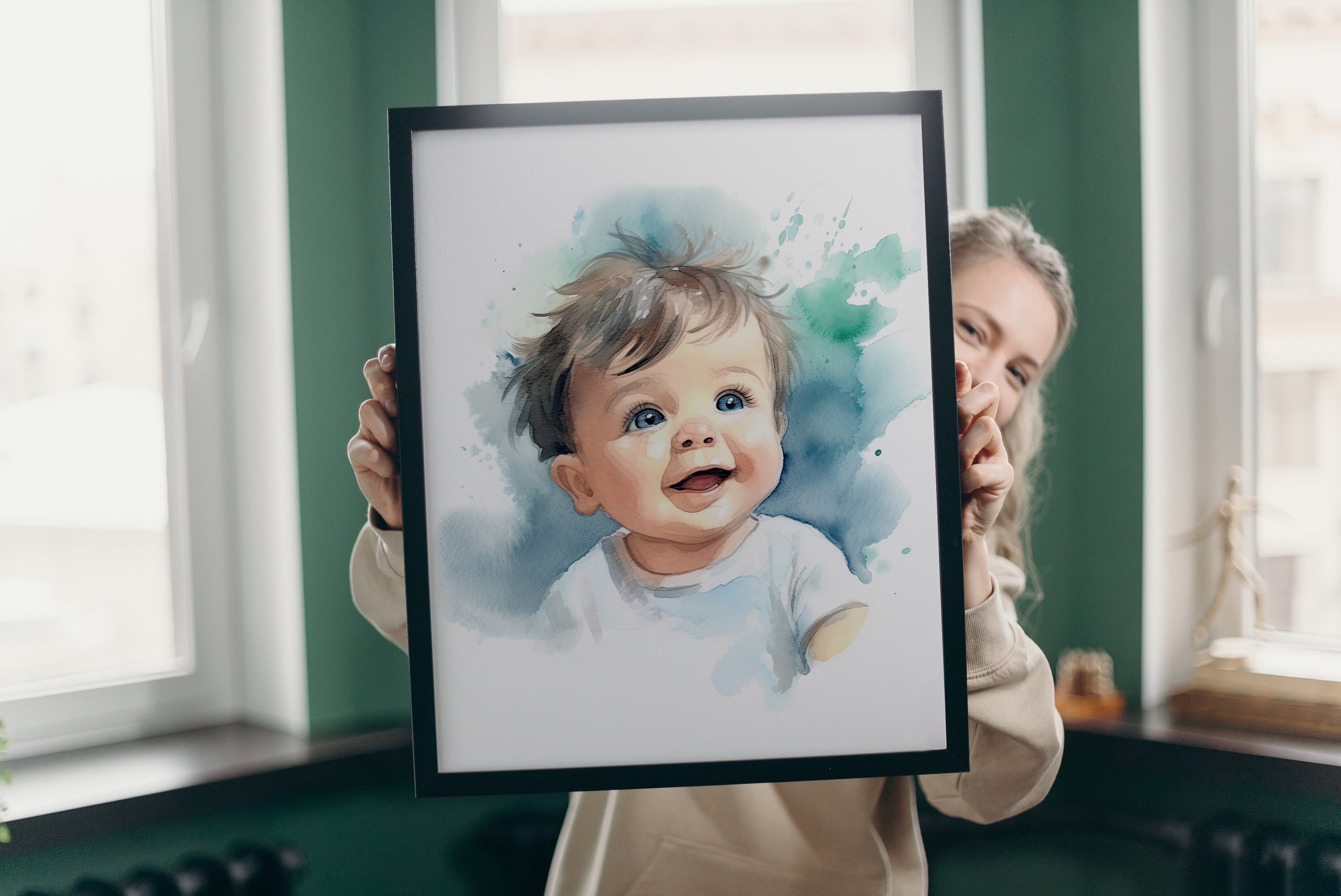 Watercolor Babies 50 High Resolution Jpg's (Instant Download) - Etsy