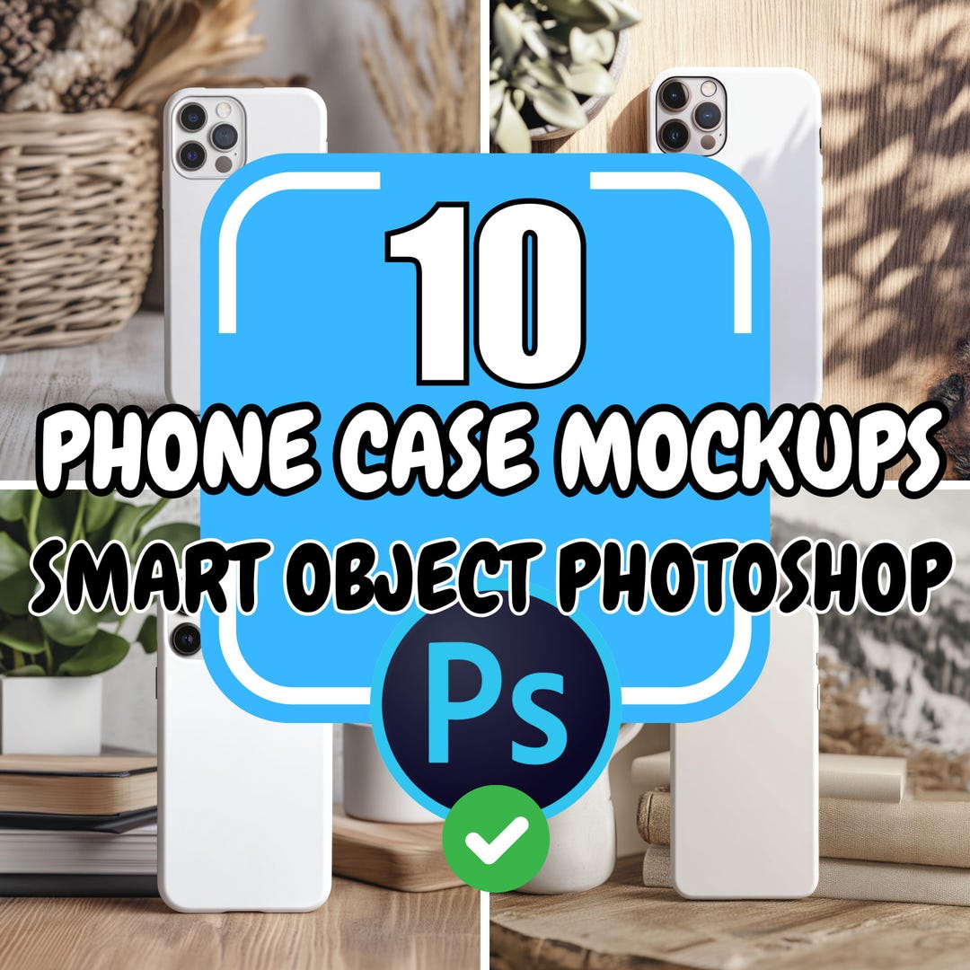 Phone Case Mockups, iPhone Case Mockup, Phone Case Template Smart ...