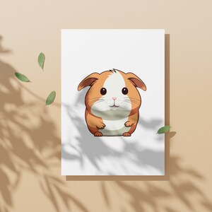 Guinea Pig Png, Guinea Pig Clipart, Guinea Pig Art, Cute Guinea Pig Png ...