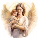 Mother Angel Clipart, Babyboy Angel, Babygirl Angel, Angle Baby Shower ...