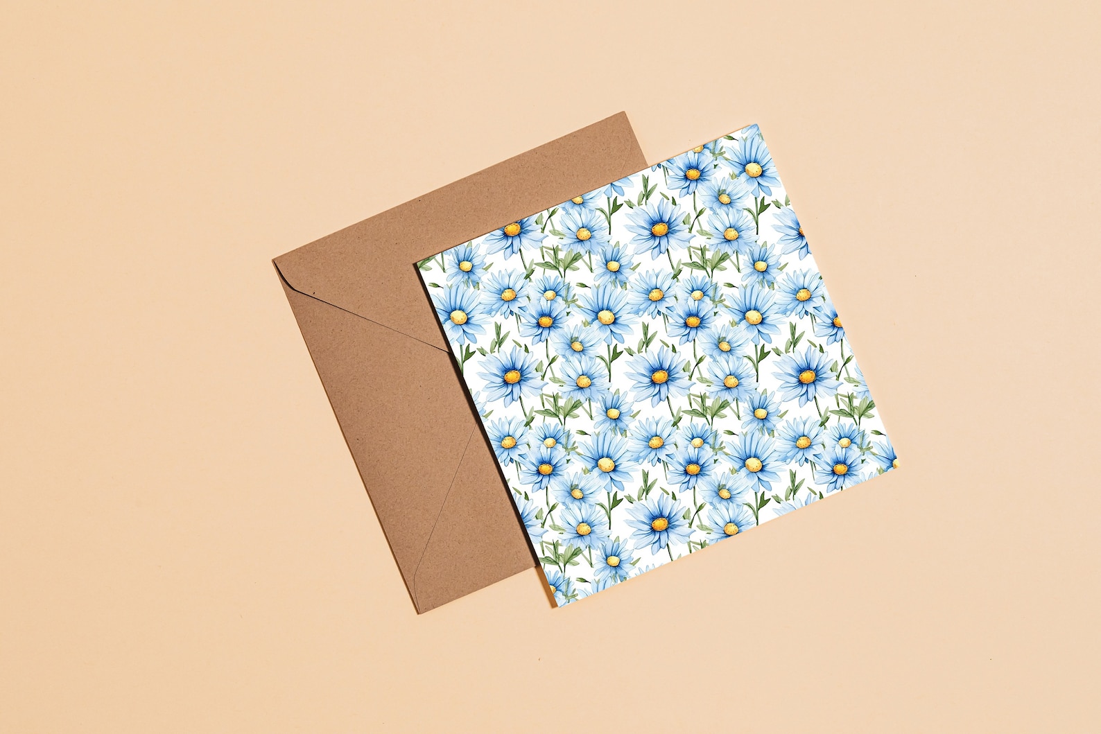 Watercolor Daisies, 10 Seamless Patterns, Daisies, Daisy Clipart ...