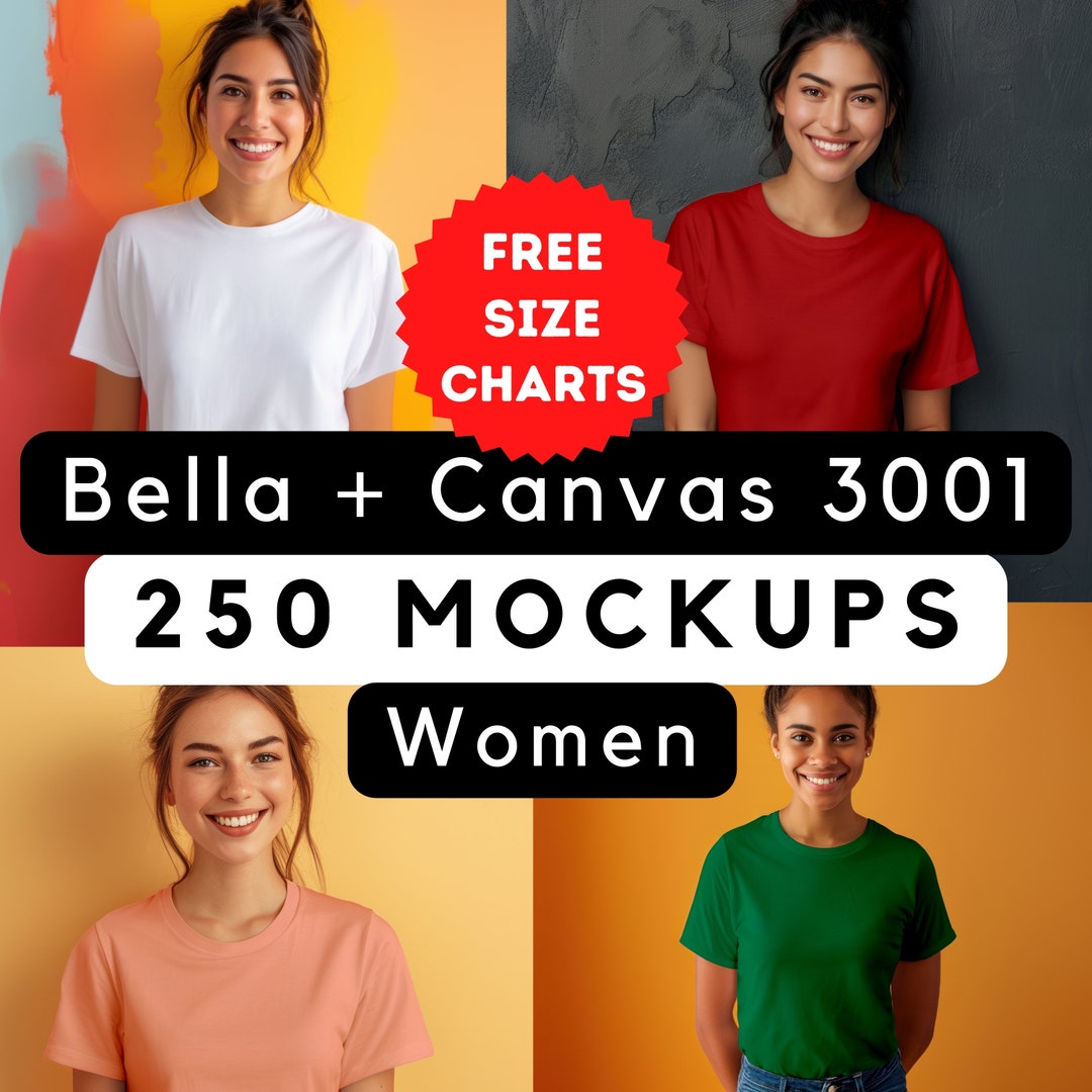 Female Mockup 3001 Woman Mockup, 3001 Model Mockup Photo 3001, Bella ...