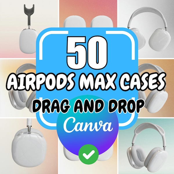 Airpods Max Template - Etsy