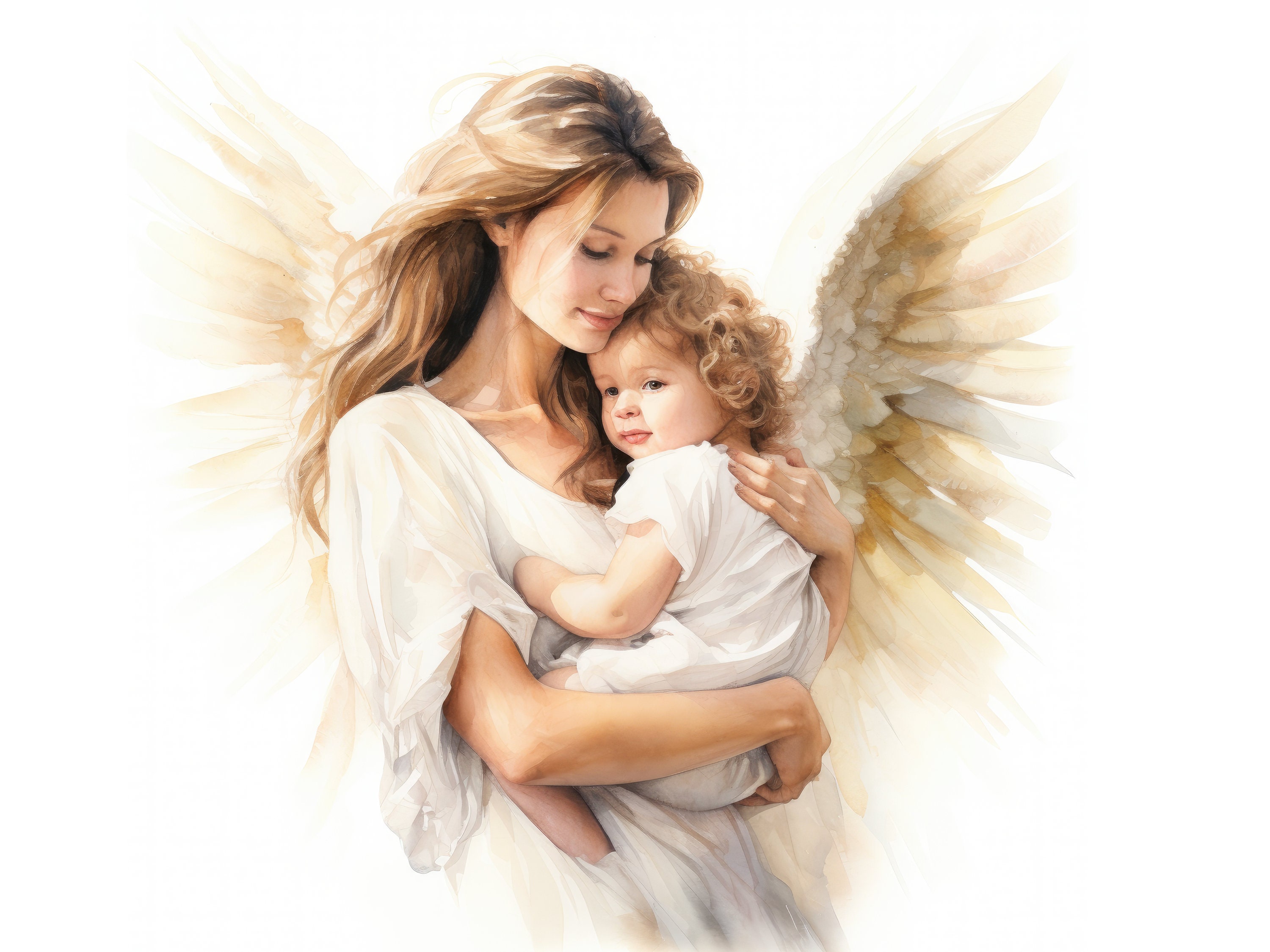 Mother Angel Clipart, Babyboy Angel, Babygirl Angel, Angle Baby Shower ...