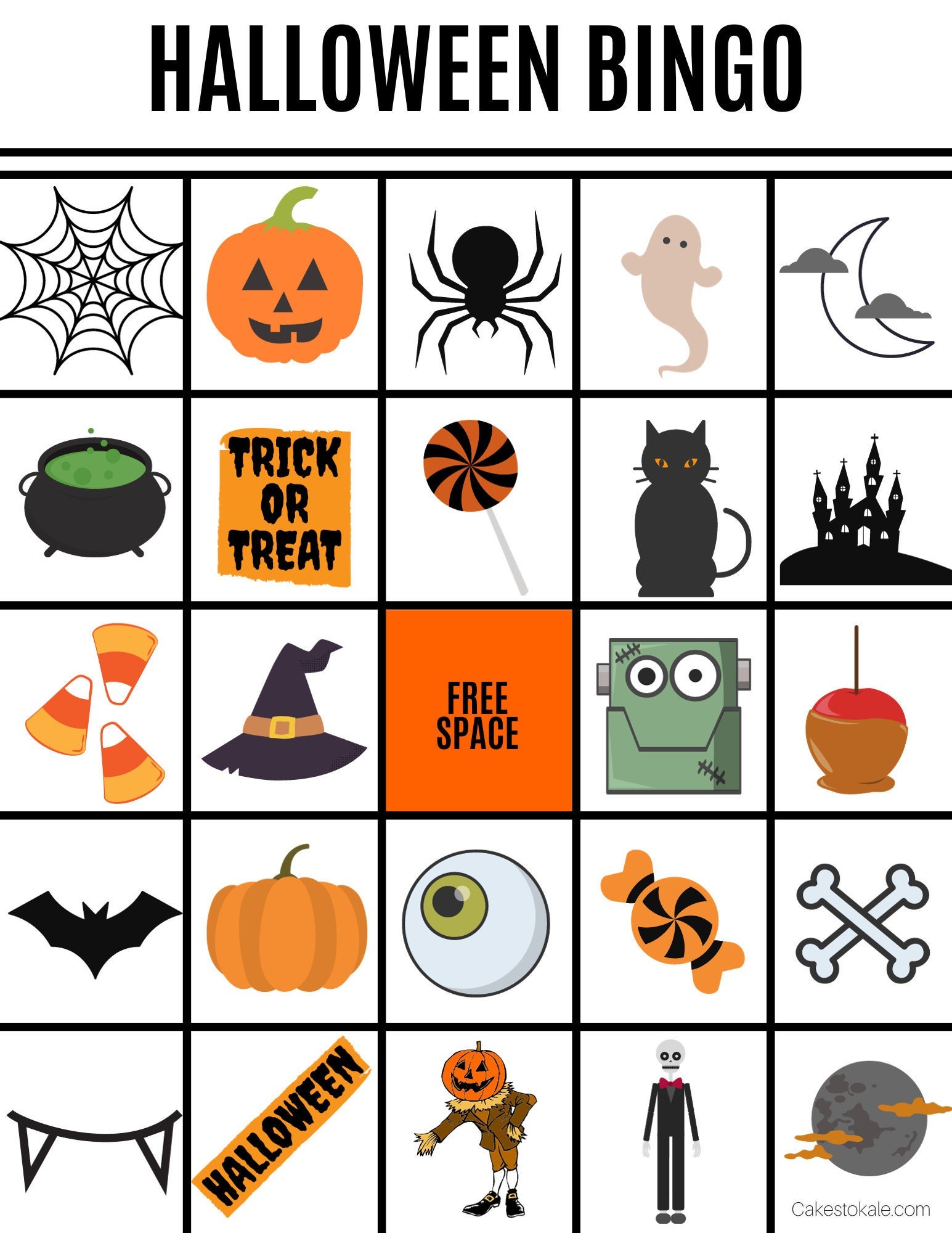 Kids Halloween Printable Pack With Bingo, Word Search, Games, Crafts ...