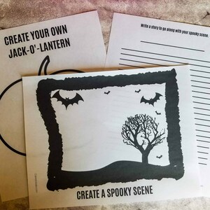 Kids Halloween Printable Pack With Bingo, Word Search, Games, Crafts ...