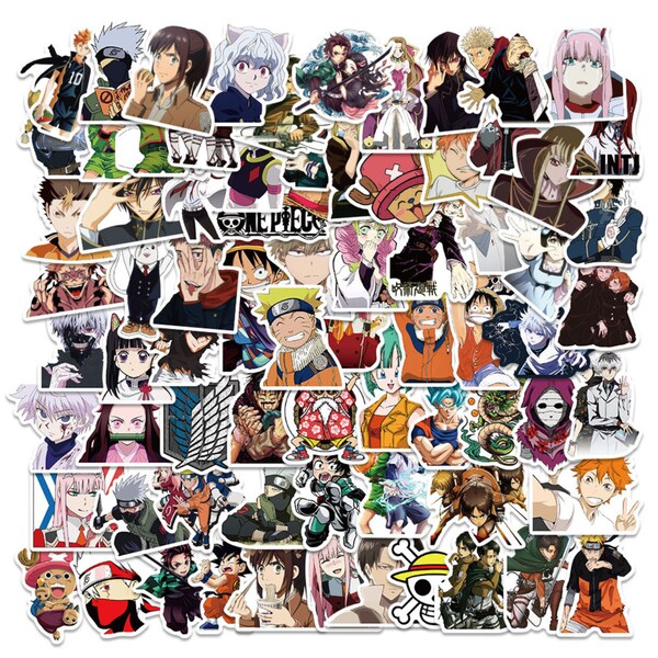 Anime Stickers - Etsy
