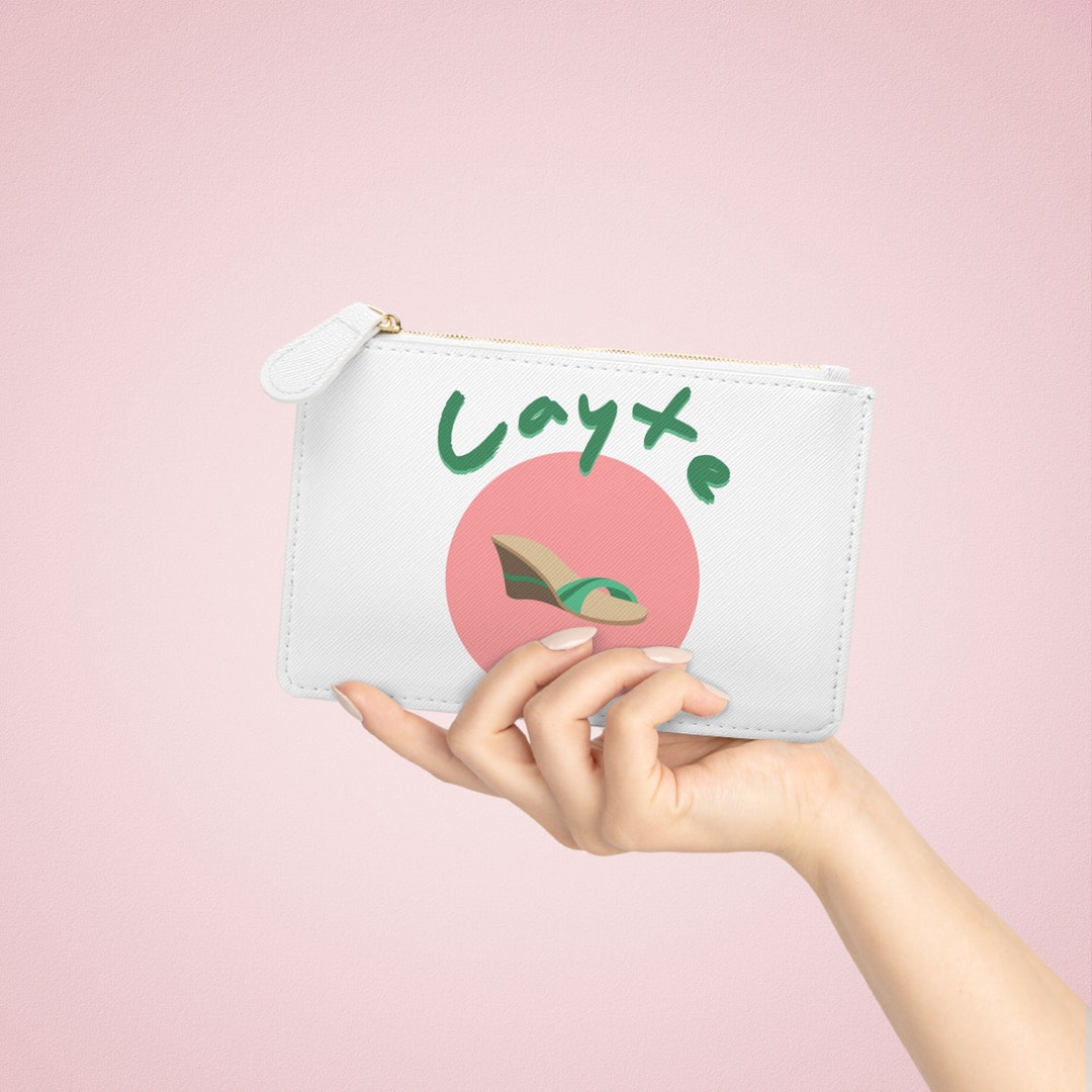Salvadoran Slang “cayte” Clutch, White Faux Leather Small Purse - Etsy