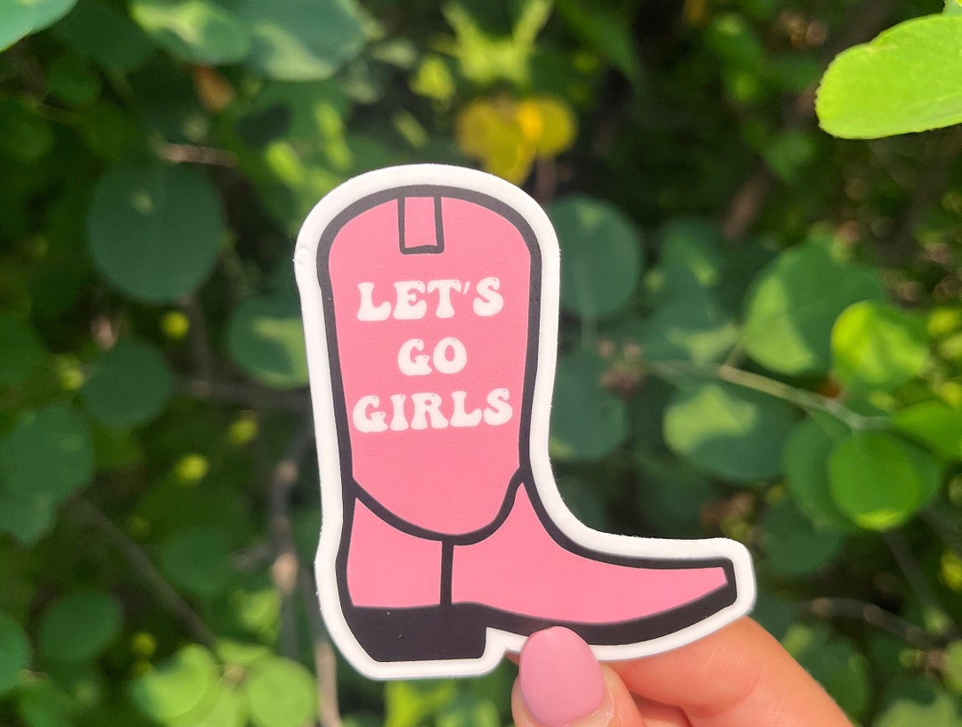 Let's Go Girls Sticker - Etsy