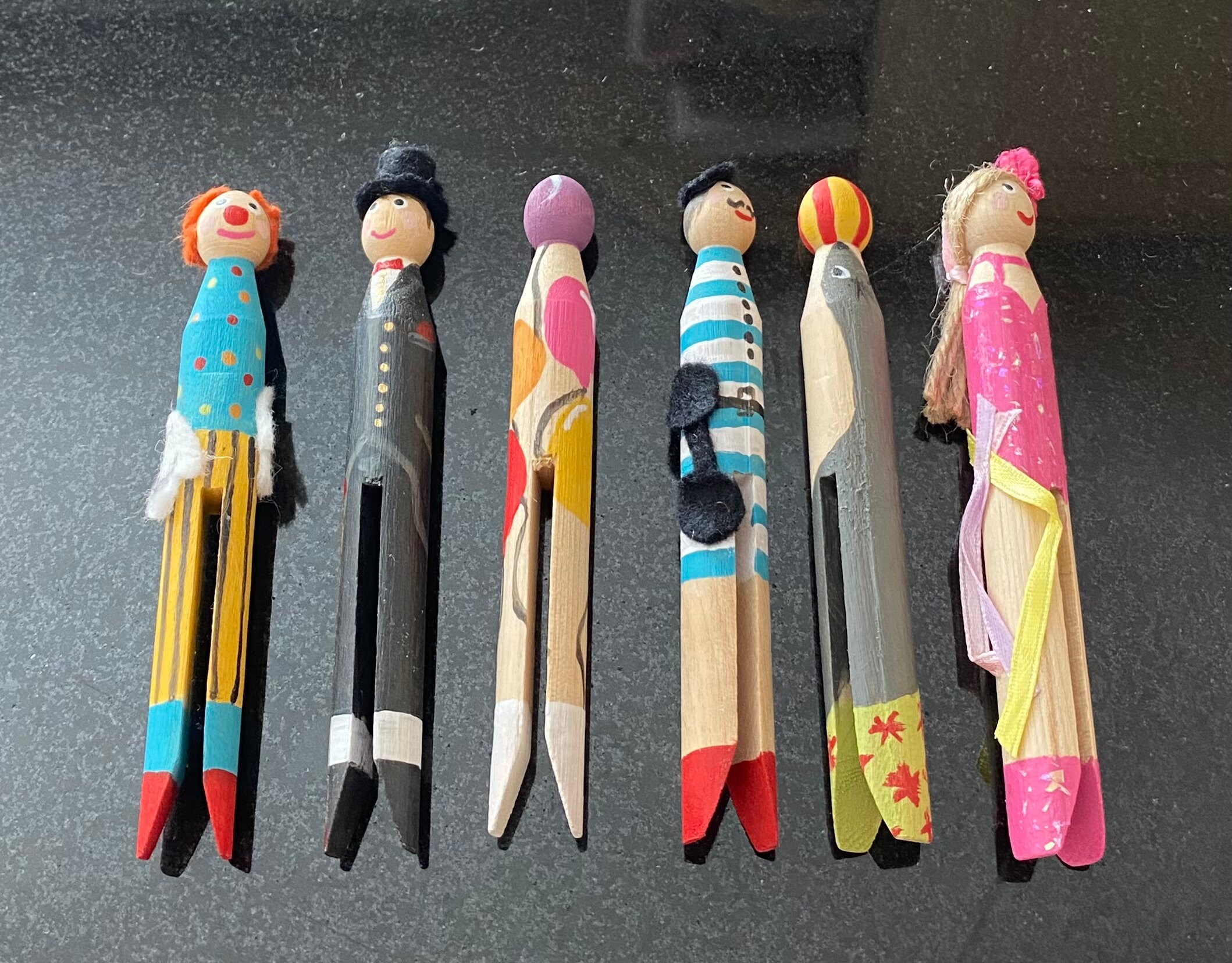 Fun Character Dolly Pegs - Etsy