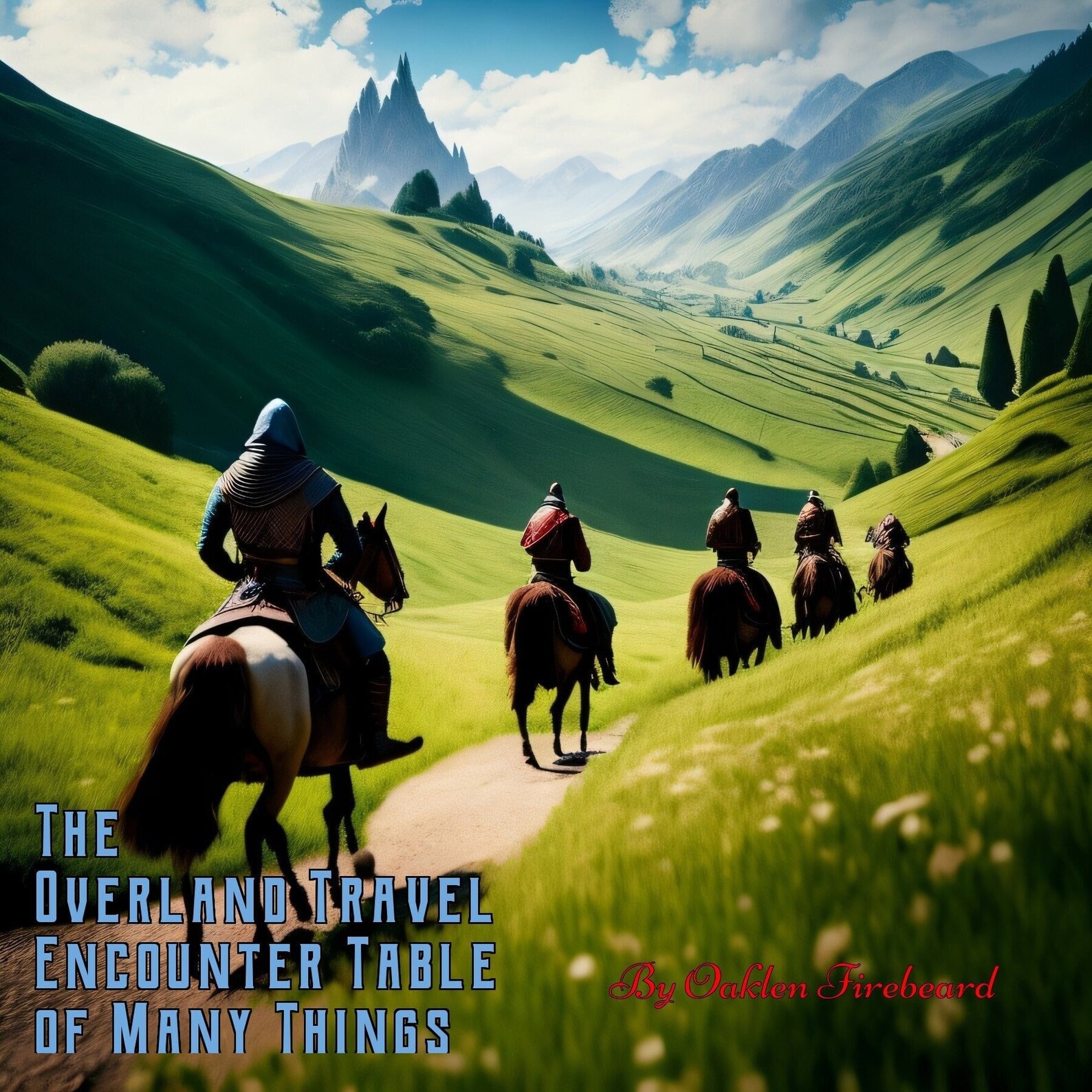The Overland Travel Encounter Table of Many Things - Etsy