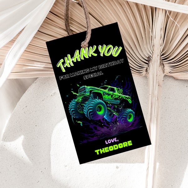 Monster Thank You - Etsy