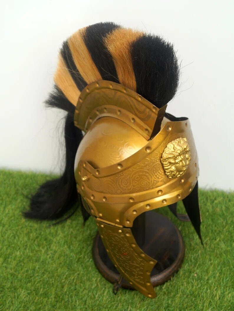 Roman Empire General Helmet With Plume Crest Armor Helmet Collectible ...