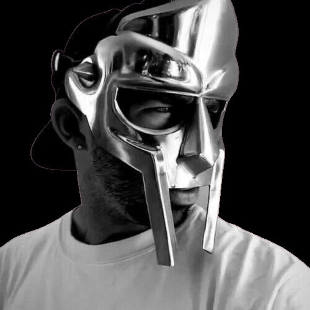 MF DOOM Gladiator Mask Steel Face Armour Medieval Hand-forget - Etsy