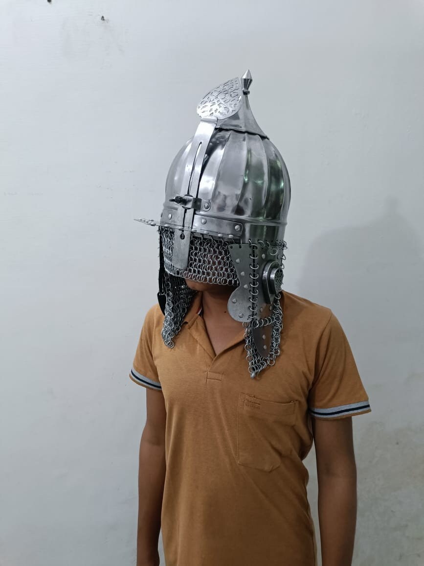 Medieval Islamic Ottoman Helmet, Viking Norman Helmet, Historical ...