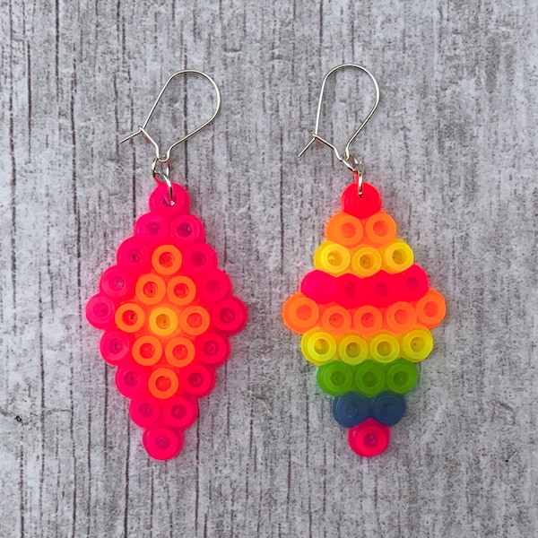 Neon Perler Beads - Etsy