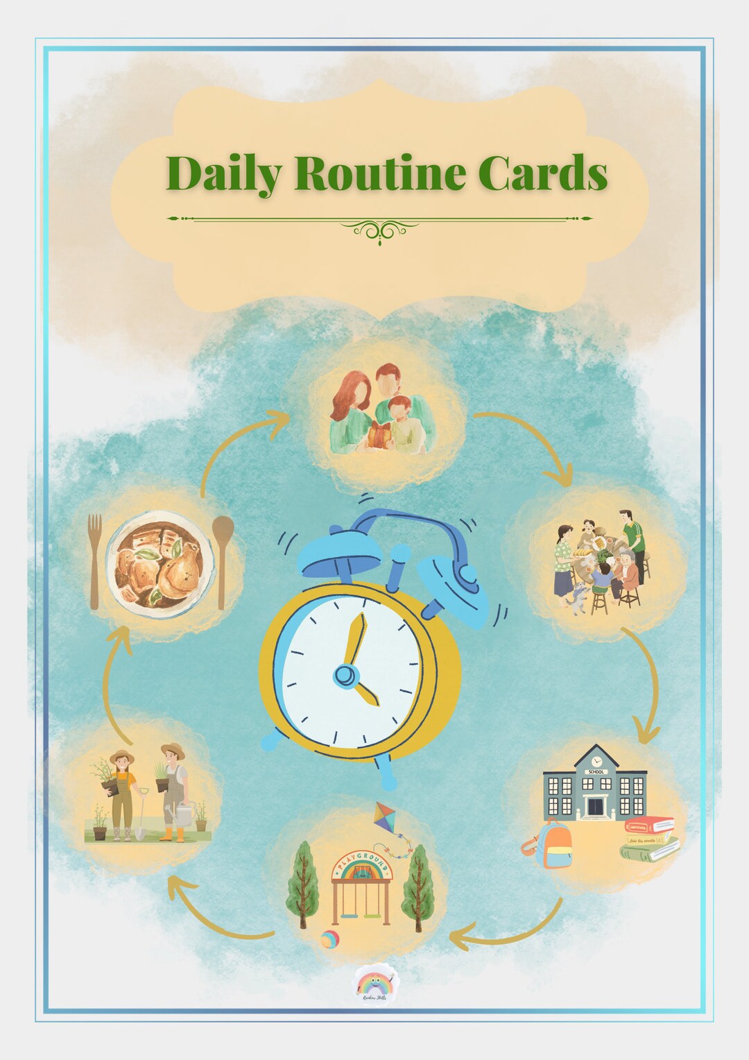 Daily Routine Cards - Etsy