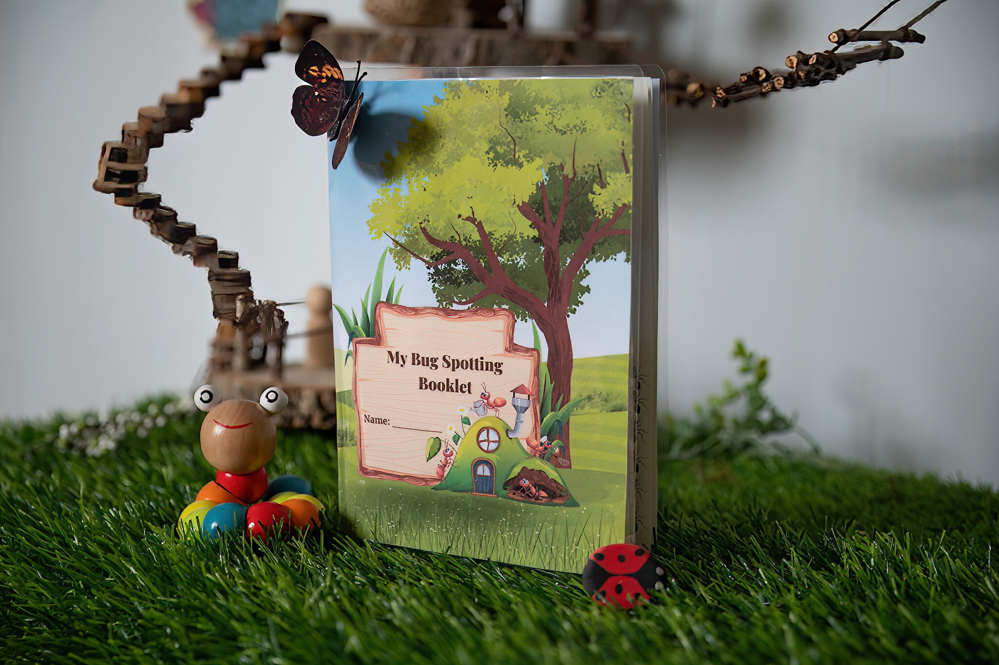 Bug Spotting Booklet Garden Insect Hunting Journal - Etsy