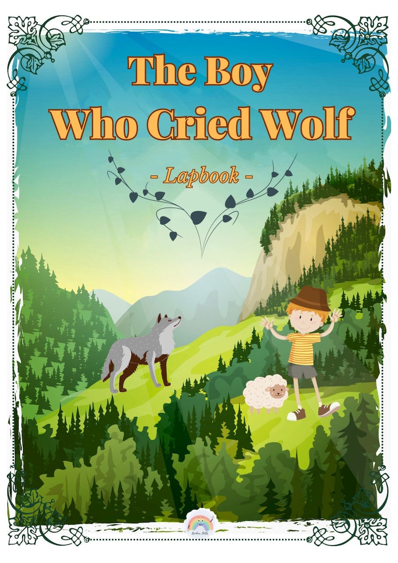 The Boy Who Cried Wolf Lapbook, Interactive Learning Resource ...