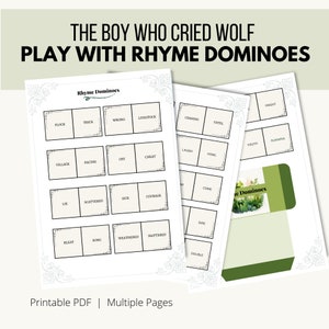 The Boy Who Cried Wolf Lapbook, Interactive Learning Resource ...