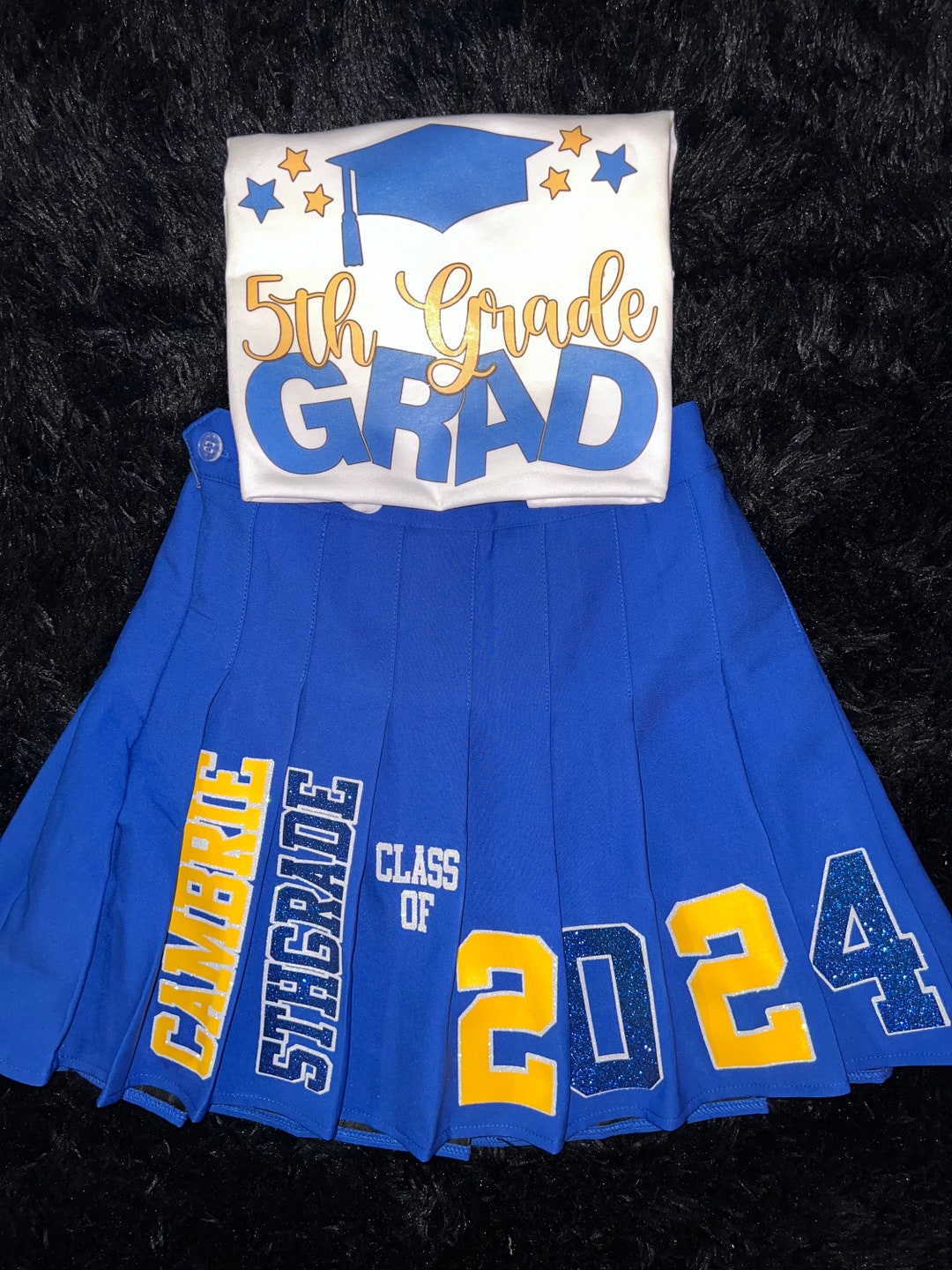 Graduation Skirt Set, Graduation Outfit, Back to School Outfit, Back to ...