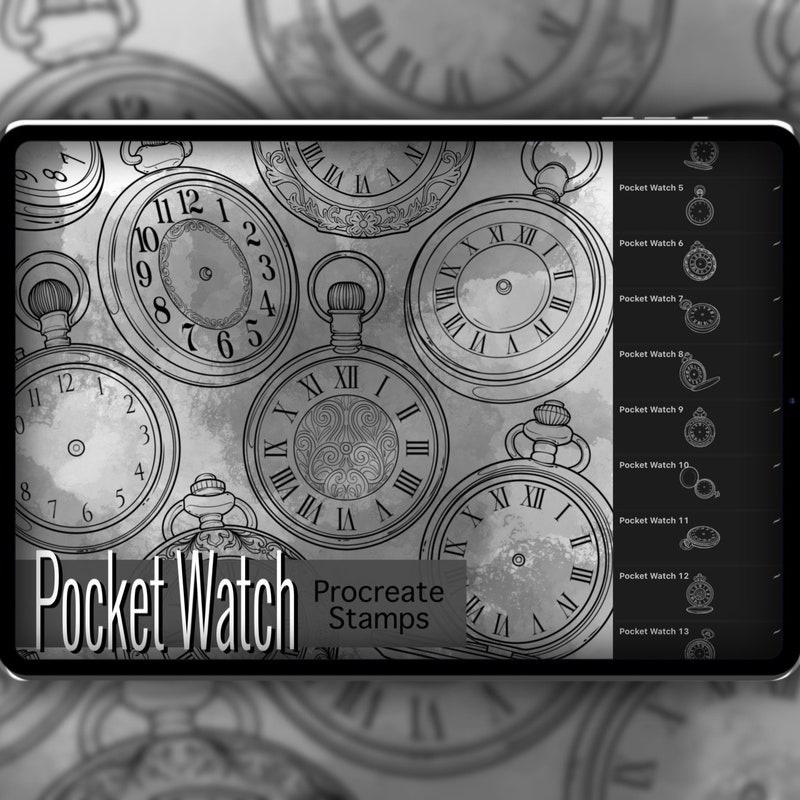 Antique Stamps Procreate - Etsy