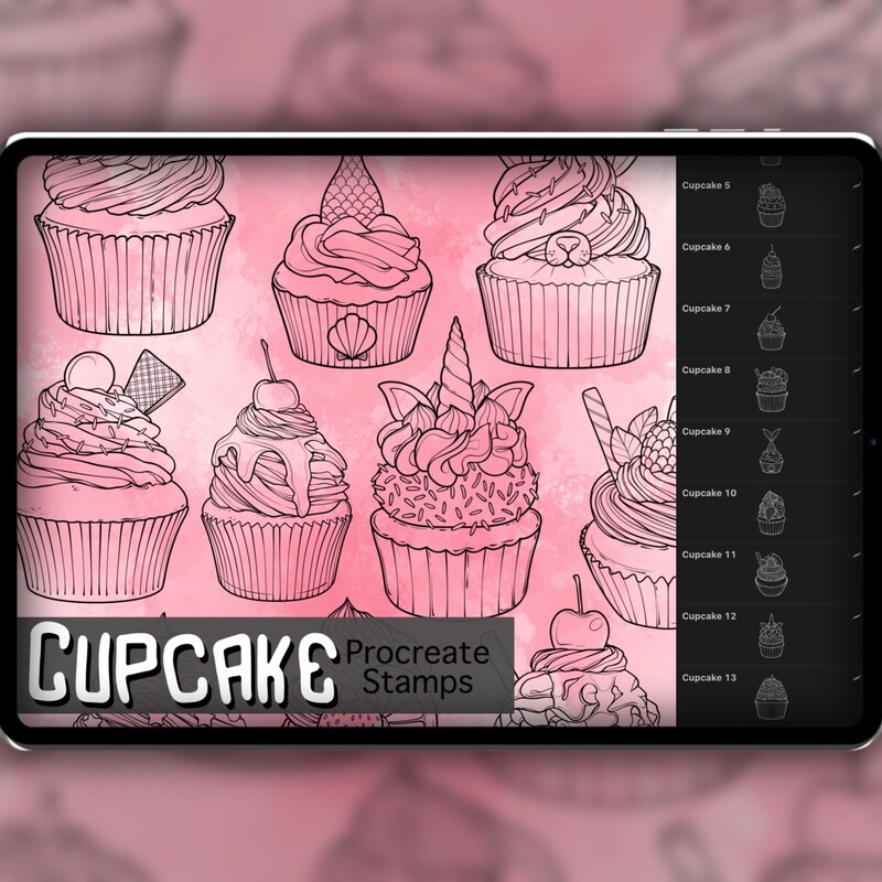 Cupcake Stamp - Etsy